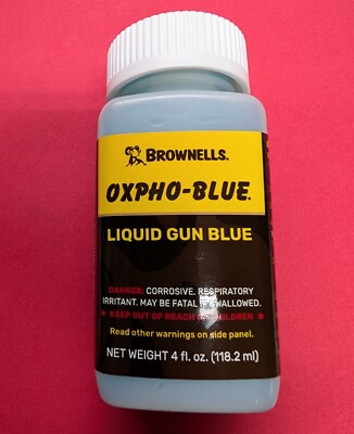 Oxpho Blue Professional Grade Cold Gun Blue LIQUID Works Great Save 10% ...