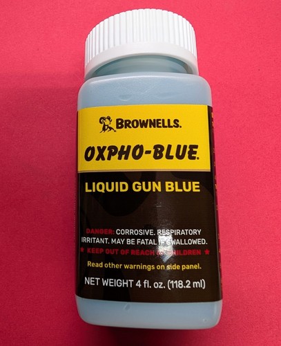 Oxpho Blue Professional Grade Cold Gun Blue LIQUID Works Great Save 10% ...