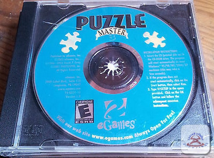 Mahjongg and puzzle lovers egames, masque Lot of 3 PC game collections ...