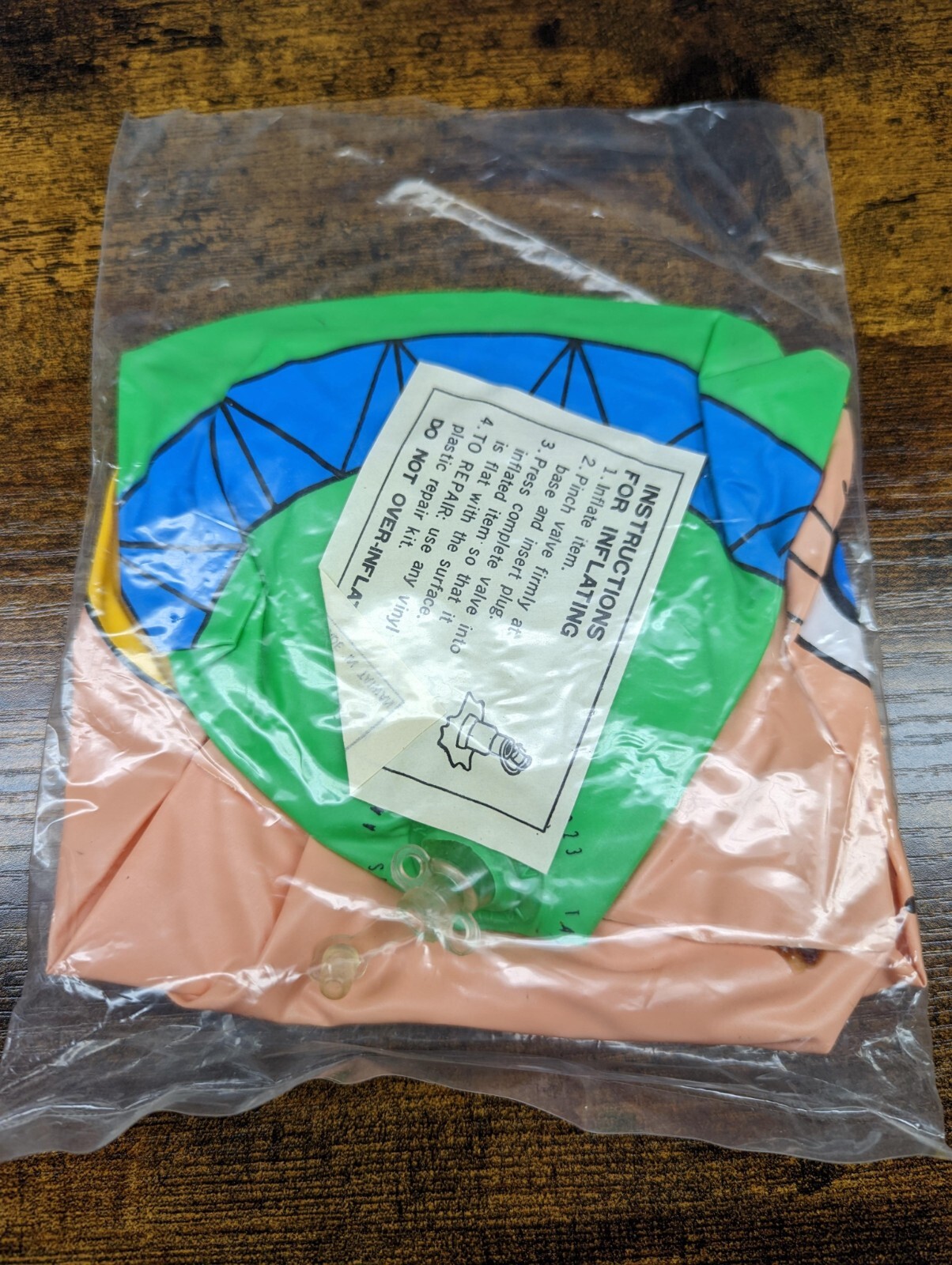 RARE Vintage 70s DUNKIN DONUTS Munchkin Blow Up Head, New!! | eBay