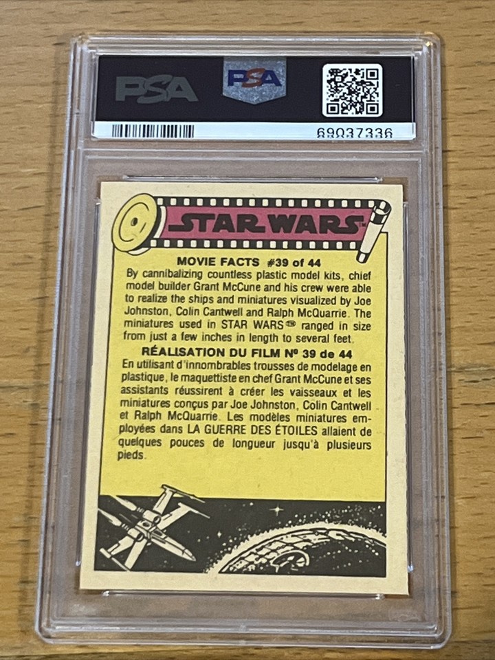 1977 OPC O-Pee-Chee Star Wars Card #244 graded PSA 8 Highest POP 5 🔥 | eBay