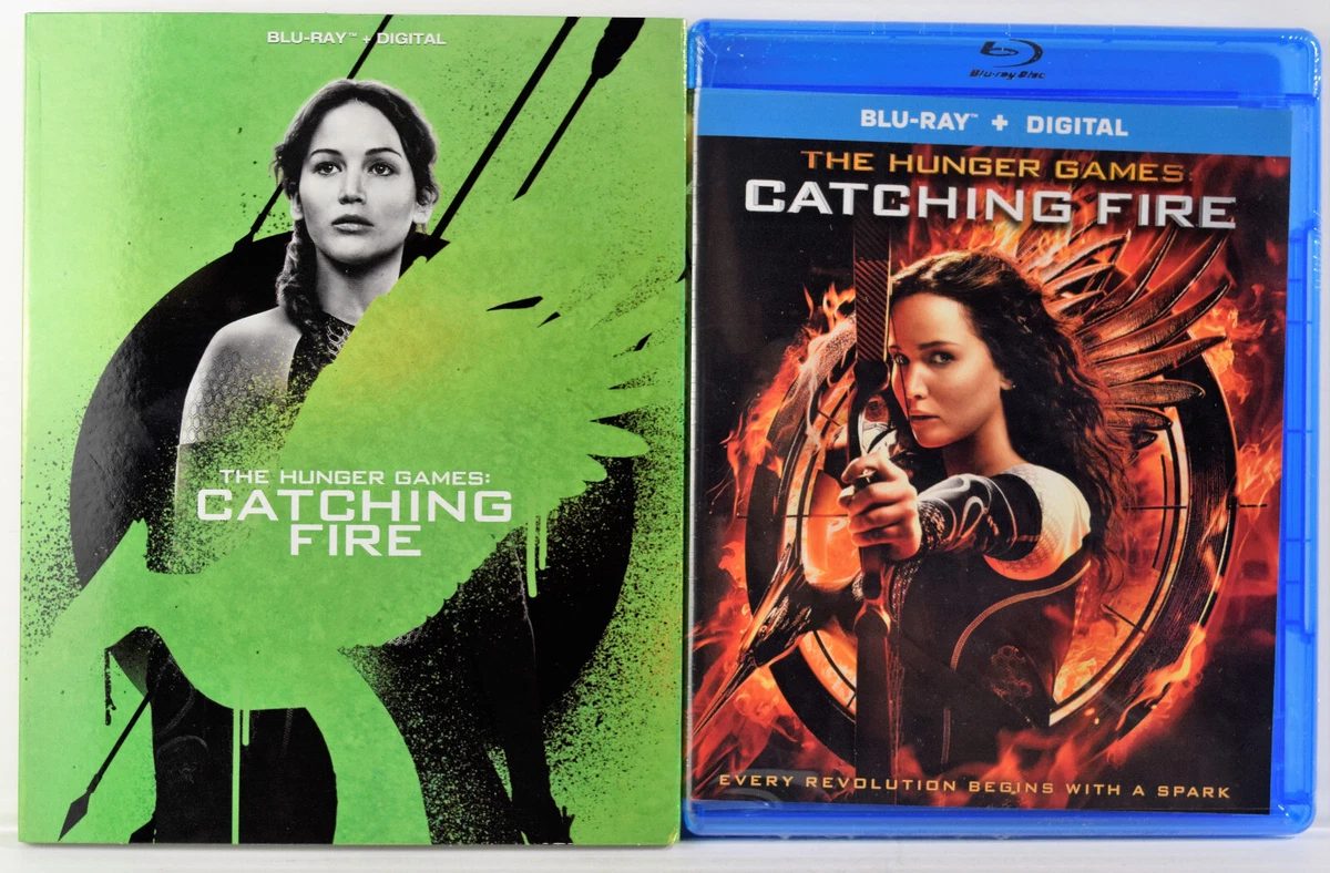 The Hunger Games Catching Fire Blu Ray Cover