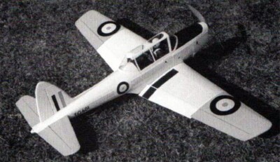 DH Chipmunk .45 51" Wingspan RC Model Airplane Printed Plans ...