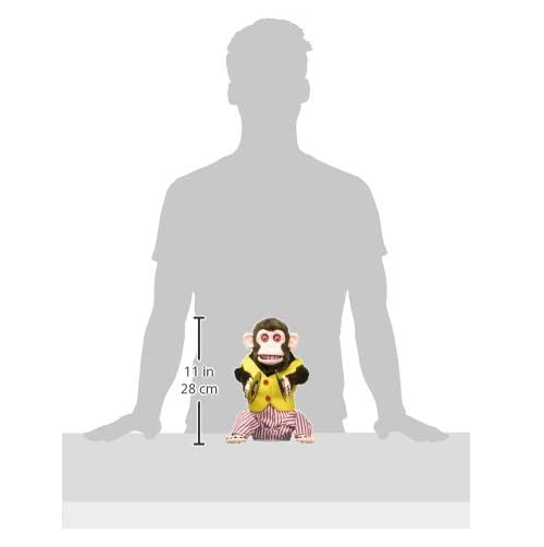 Naughty! Curious Cymbal Chimp Monkey Clapping Plush Doll Toy Jolly ...