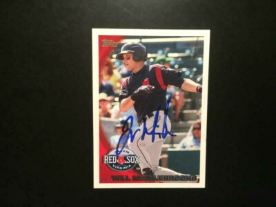 RED SOX 2011 Will Middlebrooks Topps Rookie, Autograph In Person as ...