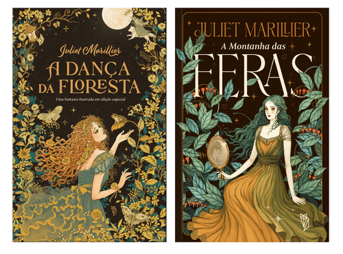 JULIET MARILLIER 2 BRAZIL DELUXE BOOKS PORTUGUESE Wildwood Dancing ...