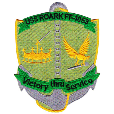 USS Roark FF-1053 Frigate Ship Patch | eBay