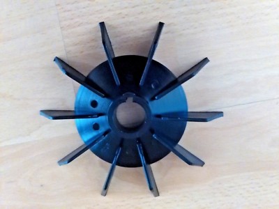 Plastic Cooling Fan Replacement Electric Motor Impeller Bore 24 mm 1 ...