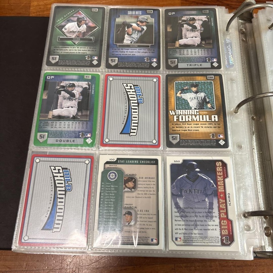 Ichiro Suzuki 9 Card Set MLB Hall of Fame Seattle Mariners Sports Cards ...