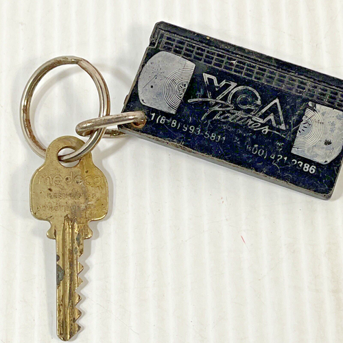 Medeco Key Restricted Do Not Duplicate Omnibus 1 cent stamp VCA keyring ...