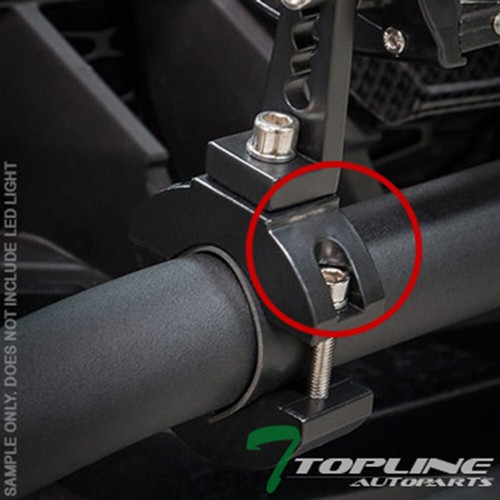 Texture Blk Offroad 1.25" Tube Mount Bracket Clamps For Bull Guard ...