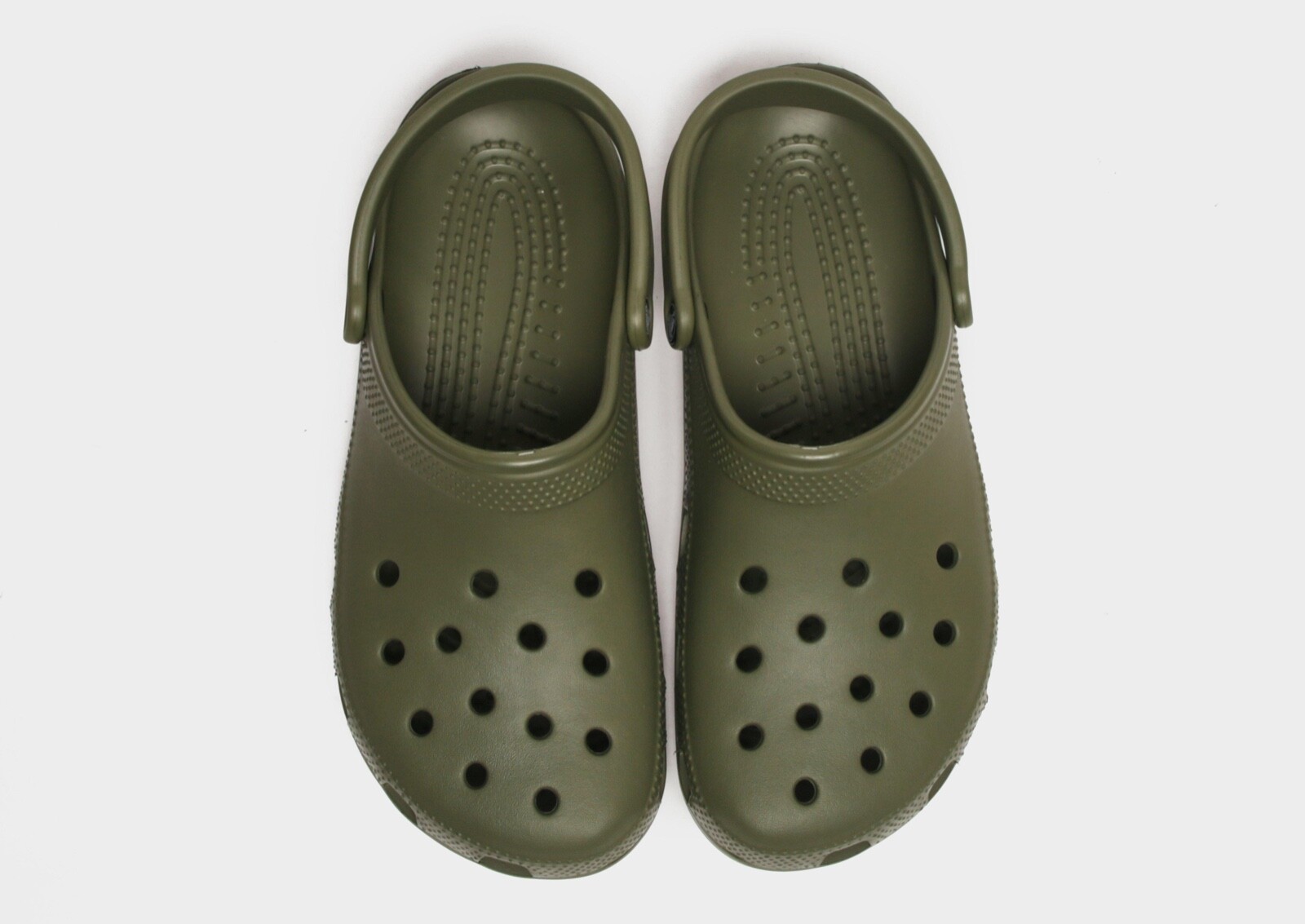 Latest Genuine Crocs Classic Clog ® ( Men Size UK: 8 - 12 ) Cargo Olive ...