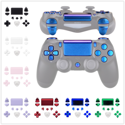 Customized Full Set Buttons Replacement Kit for ps4 Pro Slim Controller ...