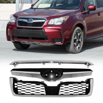 For 2014-2018 Subaru Forester Front Chrome Factory Style Grille Grill ...