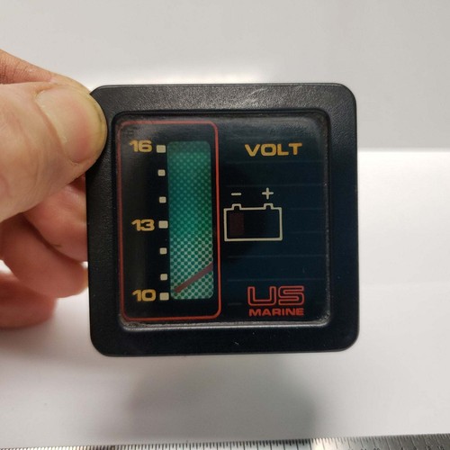 *Genuine US Marine Boat Volts Gauge Gage 2-1/16" OEM | eBay