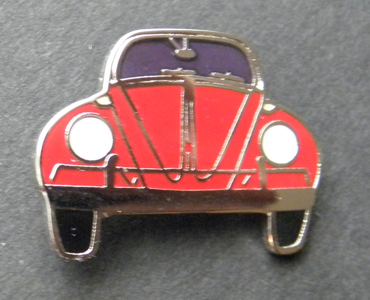 VW RED BUG BEETLE FRONT AUTOMOBILE CAR LAPEL PIN BADGE 1 INCH | eBay