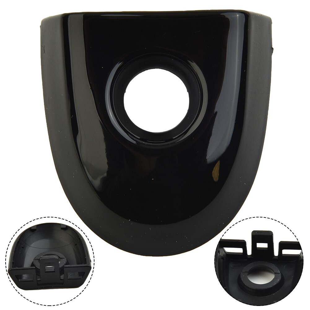 Drivers Door Lock Cover 806441KK0D ABS Black Parts Replacement With Key ...