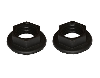 1/2" BSP Plastic Flanged Back Nuts (2 Pack) *Nut Colour May Vary Black ...