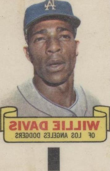 1966 Topps - RuB-Offs Willie Davis for sale online | eBay