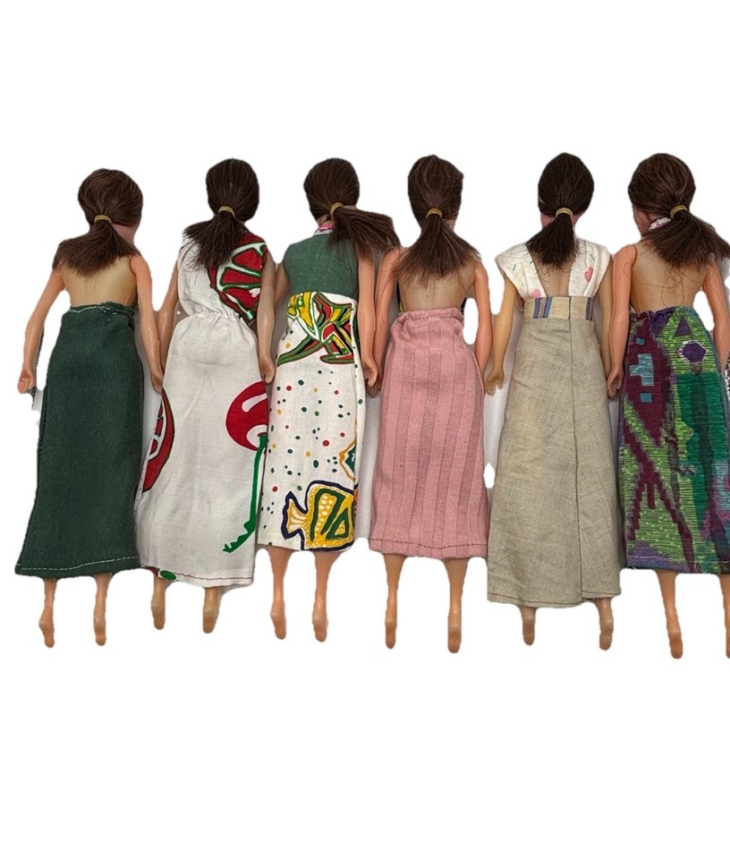 Vintage Barbie Clone Dolls MOD MINI DRESS Hong Kong Lot Of Six READ | eBay