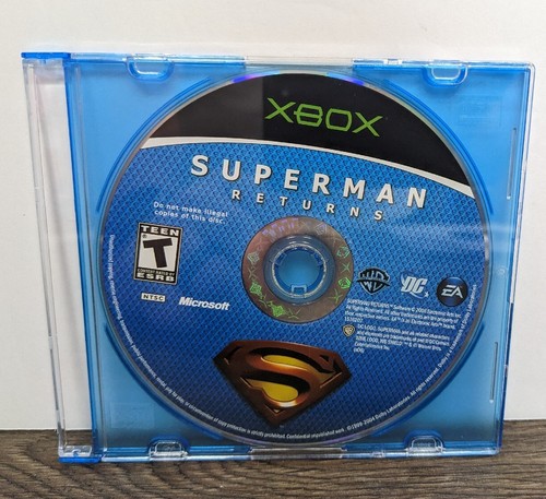 Superman Returns (Microsoft Original Xbox, 2006) Disc Only Tested Free ...