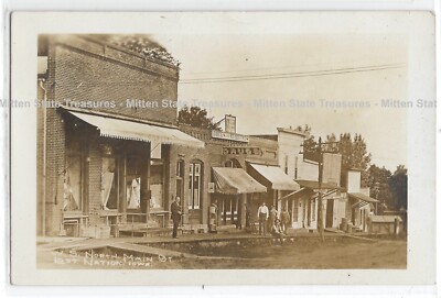 Main Street Skelley Drug Store, Lost Nation, Iowa; history photo ...