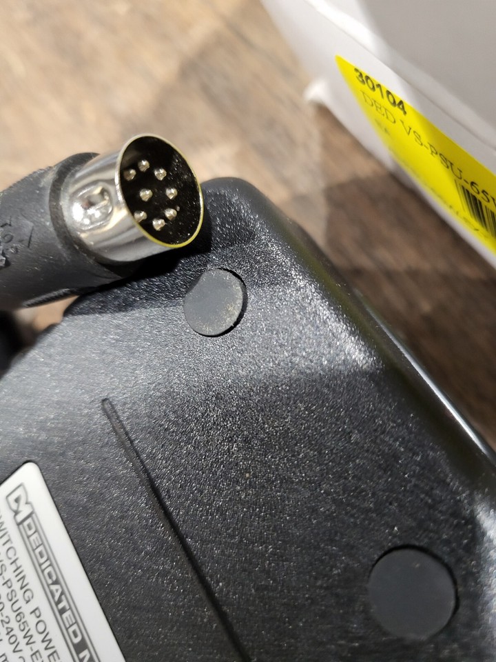 AC/DC Adapter Dedicated Micros VS-PSU65W-EXT 8-Pin Power Supply 65W ...