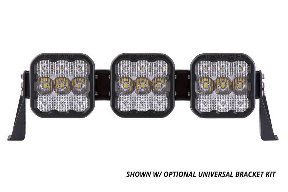 SS5 5" Crosslink 3-Pod LED Bar - Amber Combo Diode Dynamics Bumber ...