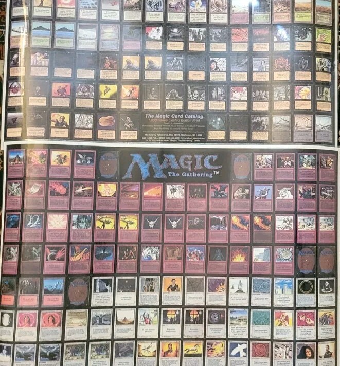 Magic the Gathering | Charity Fellowship Poster Set W/ Color Booklet | eBay
