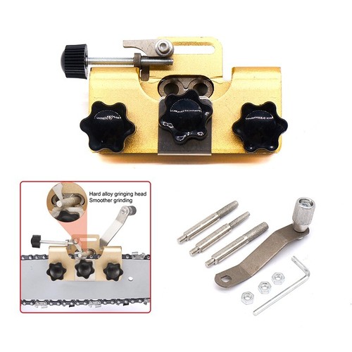Mini Chainsaw Chain Sharpener Jigs Sharpening Chain Saws Portable Manual Tool 729162194340| eBay