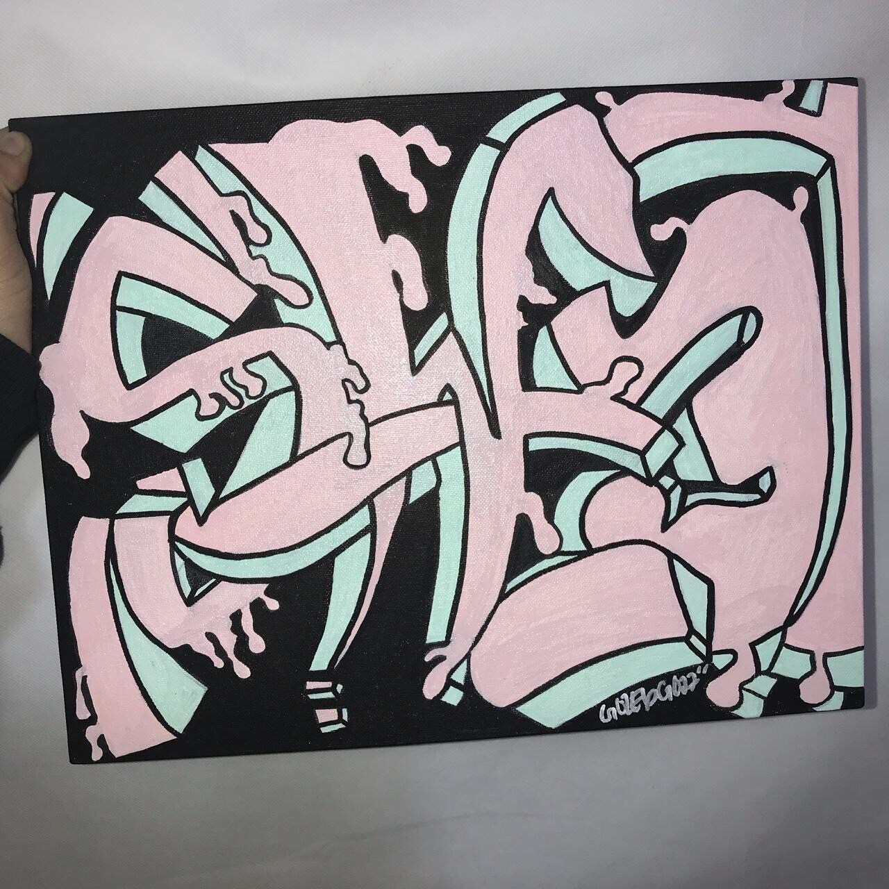sweet graffiti on canvas | eBay