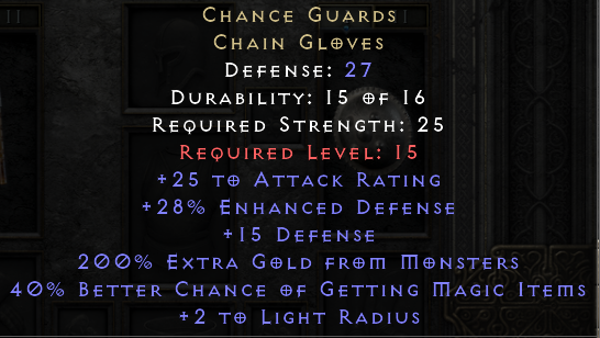 💥 Chance Guards Wächtertreu Perfekt 40% MF Diablo 2 Resurrected D2R PC ...