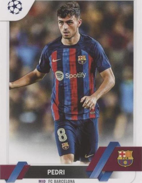 2022-23 Topps UEFA Club Competitions Pedri #136 for sale | eBay