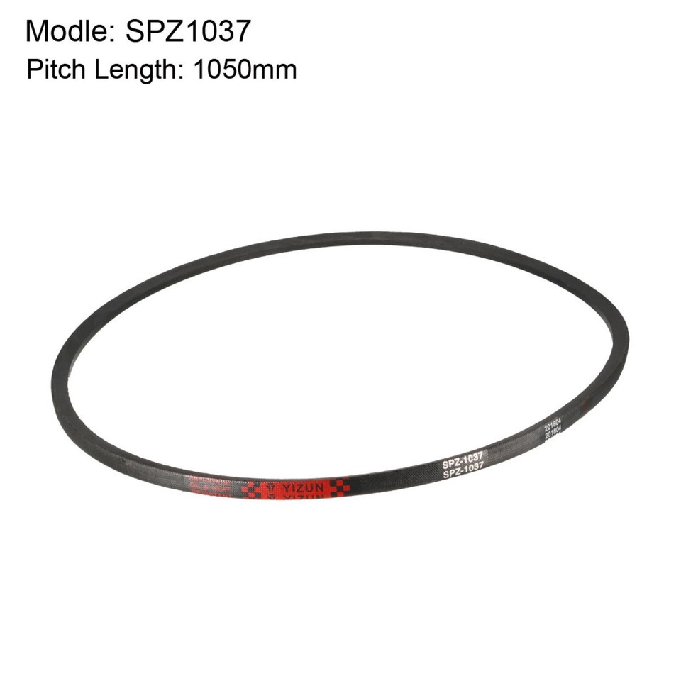 SPZ1037 Drive V-Belt Pitch Length 1037mm Industrial Rubber Transmission ...