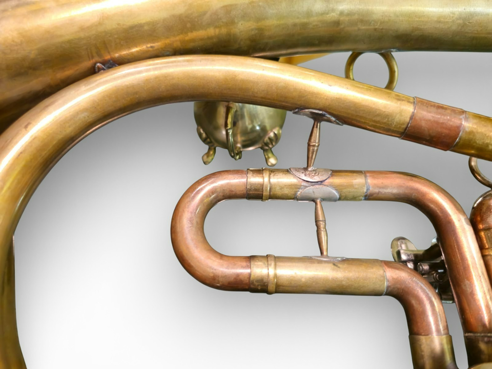 Vintage Soviet Orpheus Kyiv Tenor Horn late 1960s Brass 24cm Bell Case ...