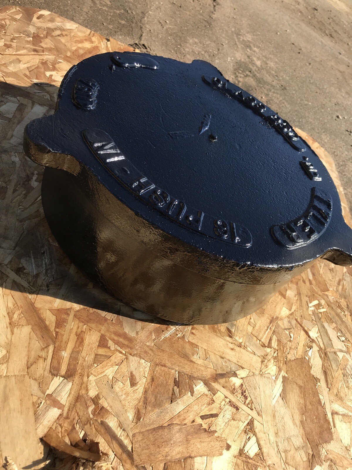 16” Push Plug Ductile Iron Tyler USA Class 250 Water Main Fitting 17.40 ...