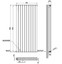 Oval Column Flat Panel Radiator Horizontal Vertical Design Central ...