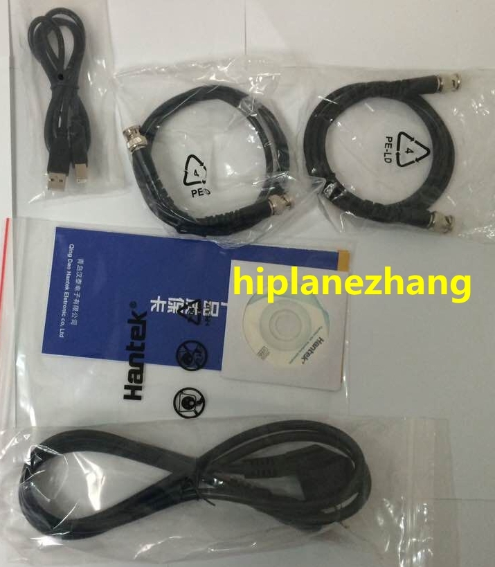 2CH 60MHz 250MSa/s Function Signal Arb. Waveform Generator USB 7"TFTLCD ...