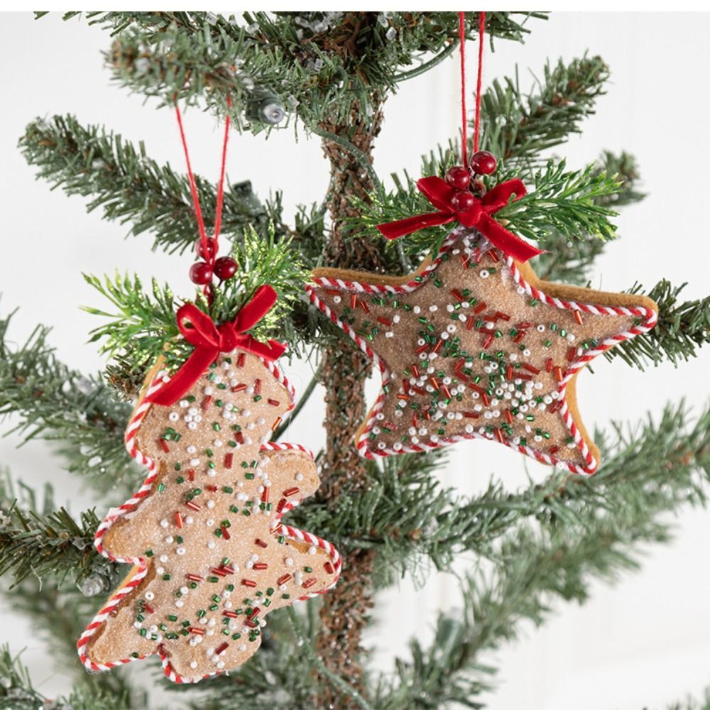 Gifts Red Bean Tree Shaped Pendant Christmas Hanging Christmas | eBay