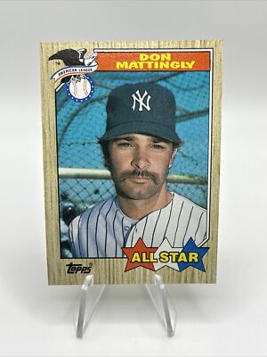1987 Topps Don Mattingly #606 Card (EX/NM) | eBay