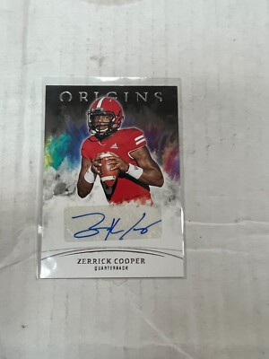 Zerrick Cooper 2022 Panini Chronicles Origins Draft Rookie Auto #OA-ZCO ...