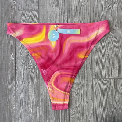 Cupshe Fit & Comfort Extra Cheeky Extra High Waist Bikini Swim Bottoms ...