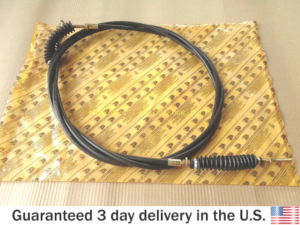 JCB BACKHOE - GENUINE JCB THROTTLE CONTROL CABLE (PART NO. 910/48800 ...