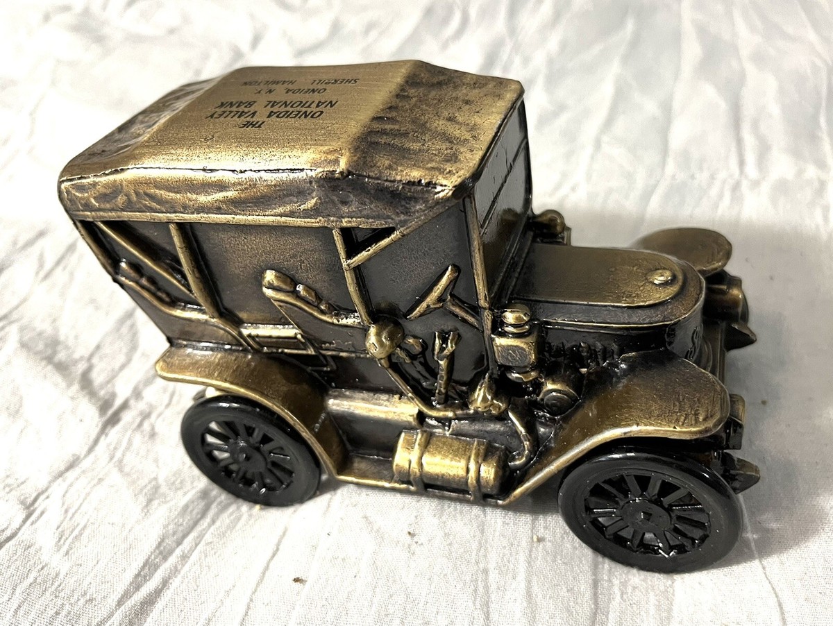 Retro Car Coin Bank Here Is A Unique Die Cast Coin Bank Replica Of The