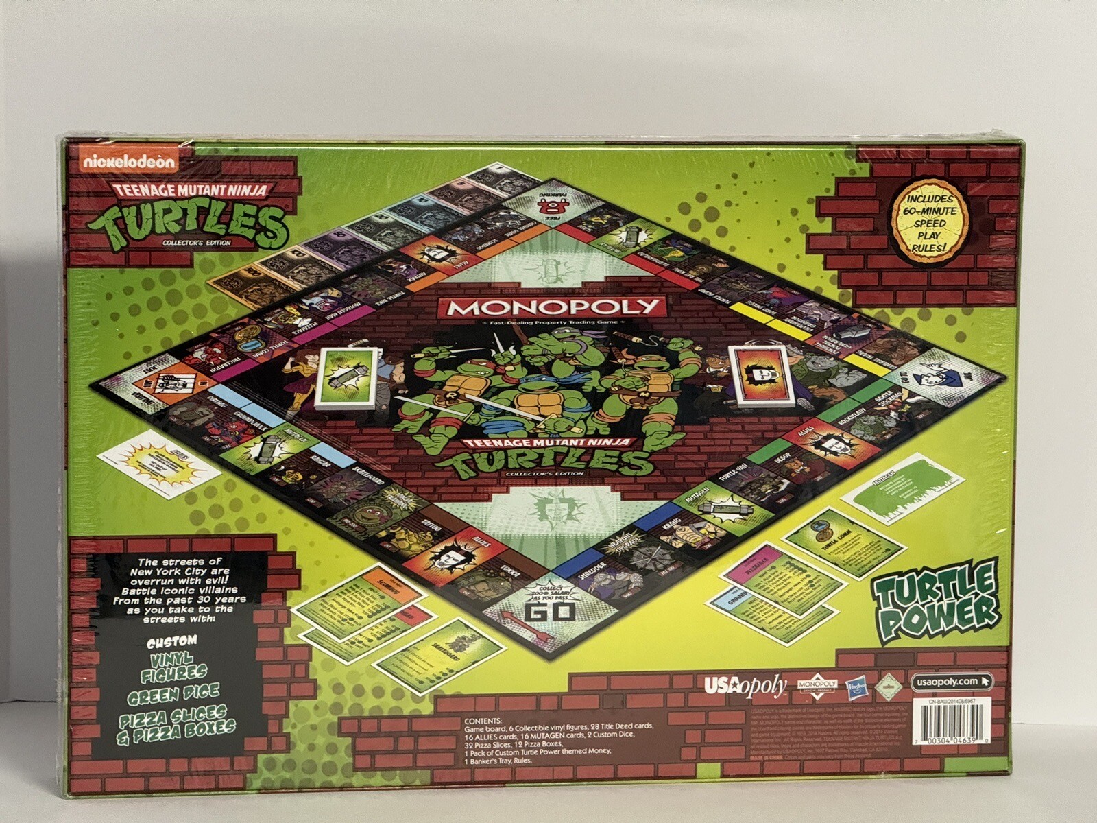 Teenage Mutant Ninja Turtles Monopoly Collector's Edition TMNT 2014 NEW ...