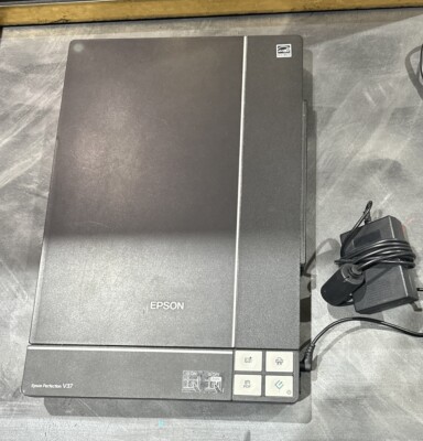 Epson Perfection V37 Flatbed Scanner w/Power Adapter Tested Works Great ...