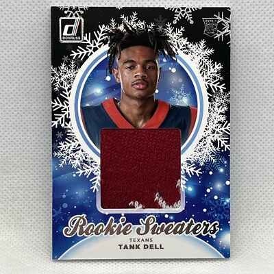 2023 Panini Donruss Tank Dell RC Rookie Holiday Sweaters Two Color ...