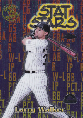 2000 Topps Chrome Own the Game #OTG13 Larry Walker Colorado Rockies | eBay