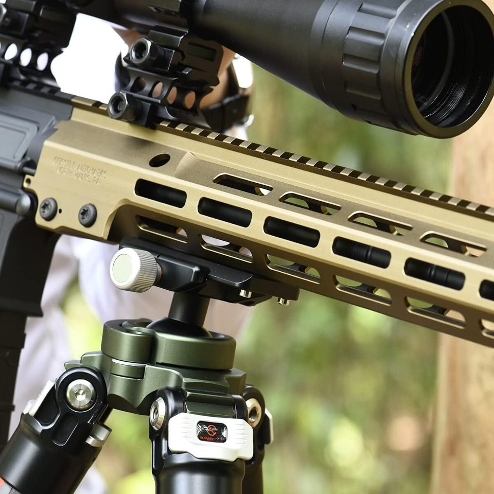Mlok Arca Rail Tripod Mount Adapter, For Rifle Tripod Ballhead Quick ...