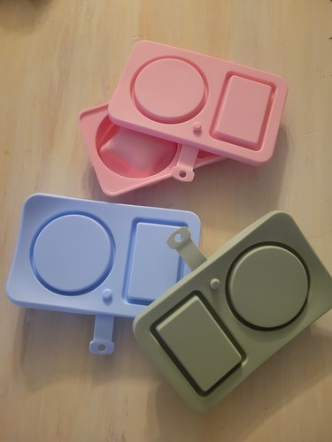 Silicone Rubber Container with Lid Food Storage Containers Set Of 3 | eBay